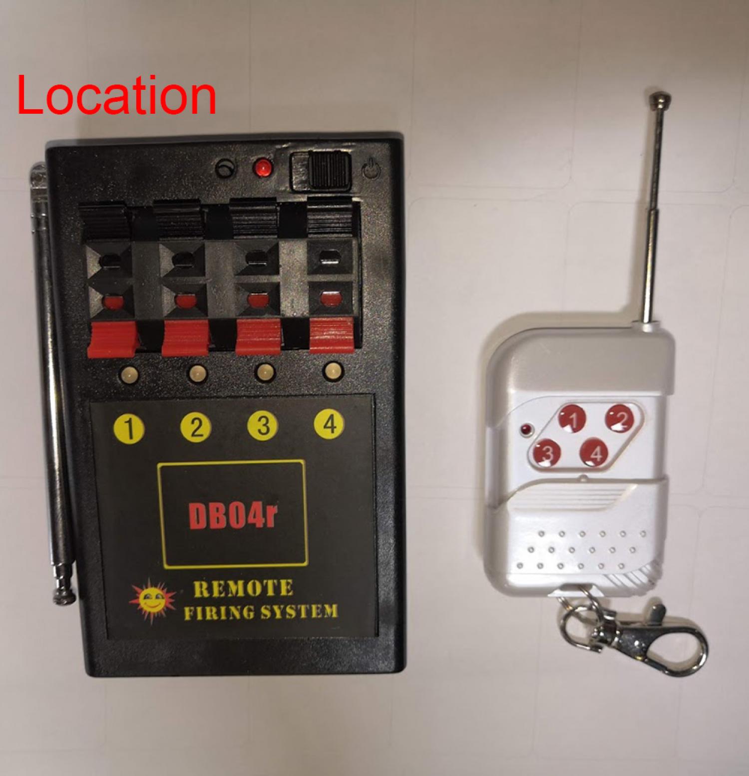 Détonateur à distance 4 voies - LOCATION chez CASH-FETES.FR à ...