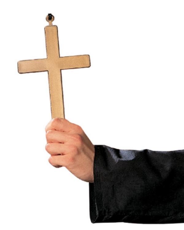 Croix faux bois plastique de religieux chez CASH-FETES.FR à Montpellier ...