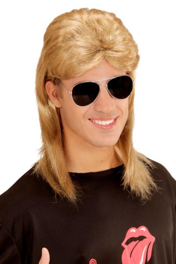 Perruque nuque longue blonde coupe mulet chez CASH-FETES.FR à ...