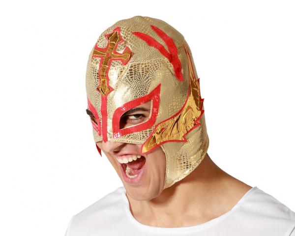 Cagoule catcheur or rouge chez CASH-FETES.FR à Montpellier-Lattes ...