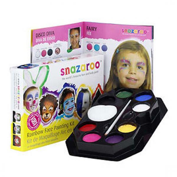 Palette 8 couleurs Snazaroo - CASH FÊTES LATTES