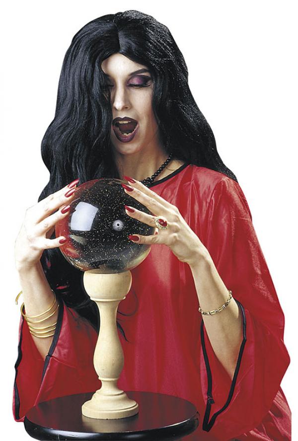 Perruque amalia noire - CASH FÊTES LATTES