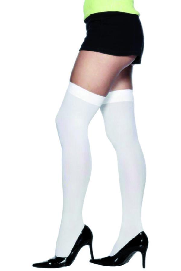 Bas blancs taille M - CASH FÊTES LATTES